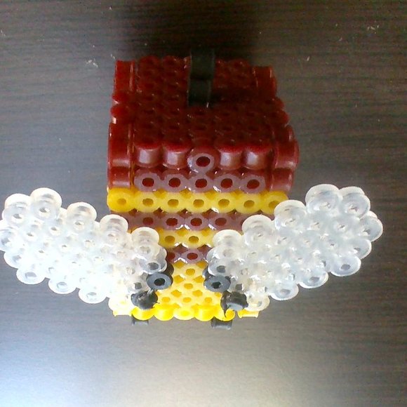 Myself | Toys | Perler Bead Minecraft Bee | Poshmark